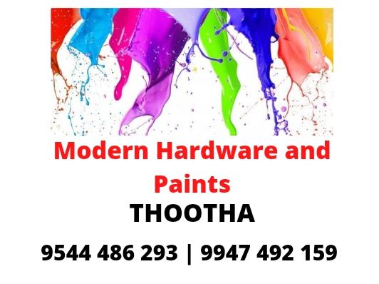 Modern hardwares and paints Thootha - THOOTHA